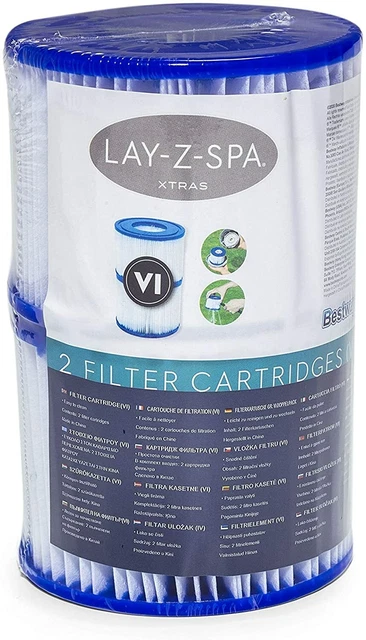 2 PACK LAY-Z-SPA Filter Cartridge(VI) for Hot Tubs and Spas BW60311 £14 ...