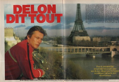 COUPURE DE PRESSE Clipping 1984 Alain Delon dit Tout (8 pages) EUR 5,00 - PicClick FR