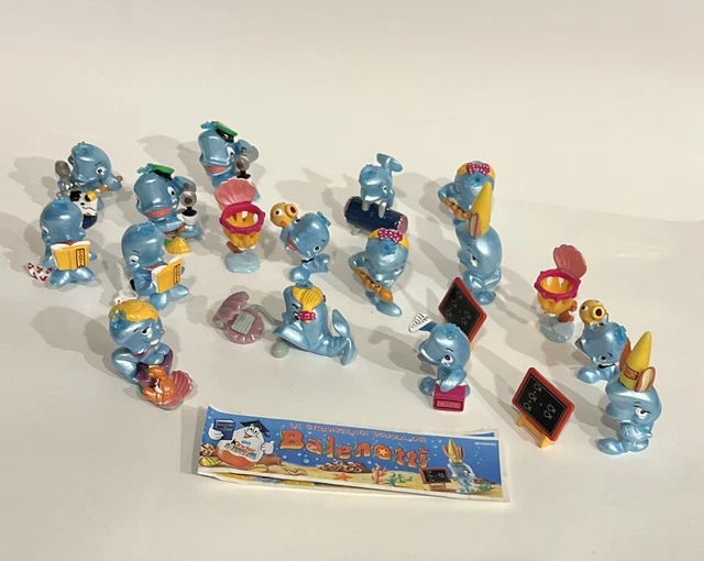 KINDER BALENOTTI SERIE Completa Con Cartina EUR 14,90 - PicClick IT