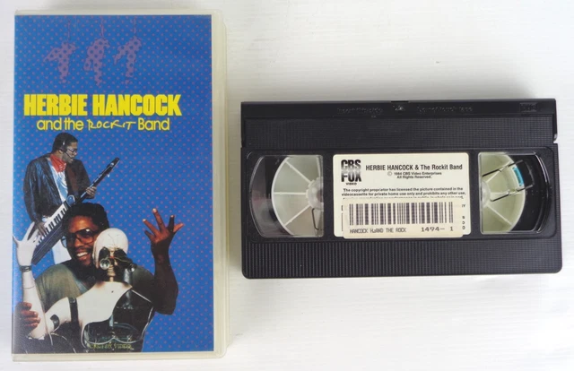 HERBIE HANCOCK AND The Rockit -band - VHS - Rare EUR 20,00 - PicClick DE