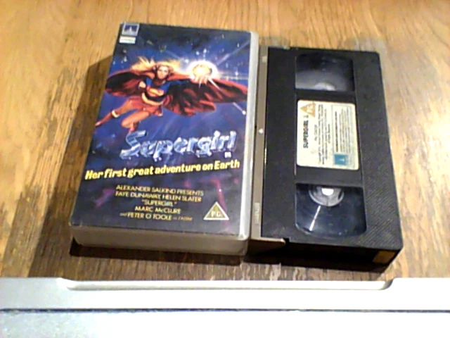 SUPERGIRL THORN UK PAL VHS PRE-CERT VIDEO 1984 Helen Slater DC Comics ...