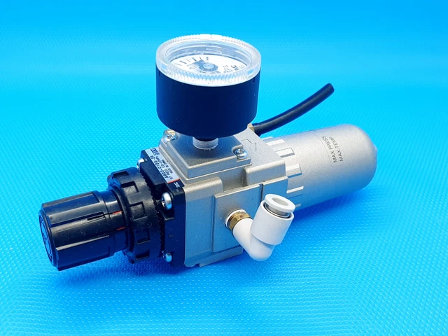 SMC AW20-01BG-2R PRESSURE Reducing Regulator Druckminderer Manometer 1MPa EUR 49,90 - PicClick DE