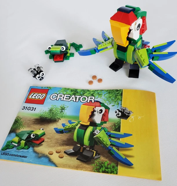 LEGO 31031 CREATOR Rainforest Animals 3-in-1, 100% Complete £8.30 ...
