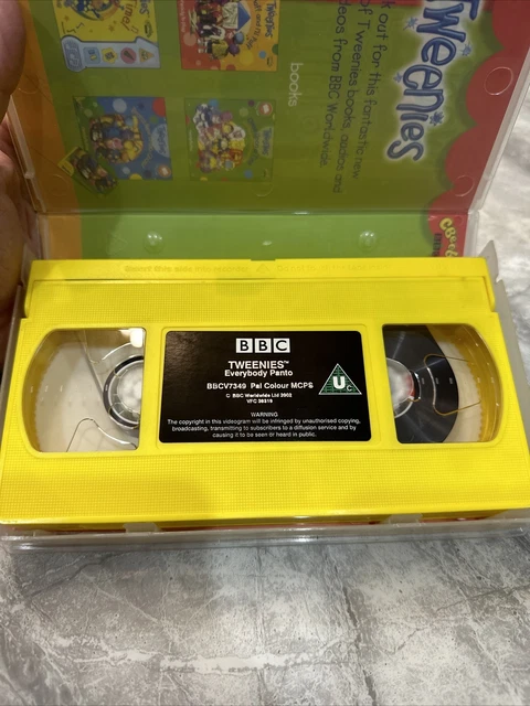 TWEENIES: EVERYBODY PANTO (VHS 2002) CBeebies Christmas Pantomime $19. ...