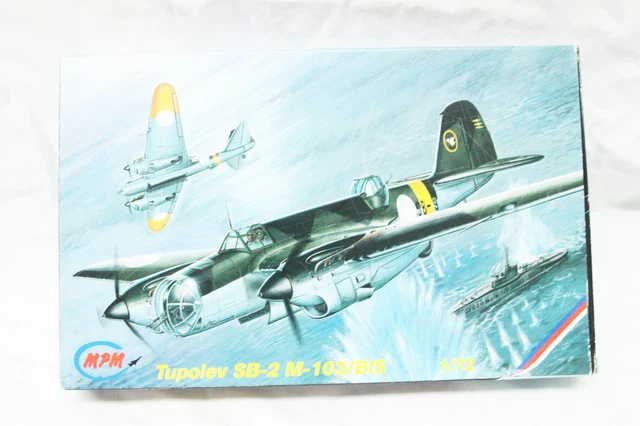 1:72 MODELLBAUSATZ MPM 72047 Tupolev SB-2 M-103/BIS OVP EUR 12,50 - PicClick DE