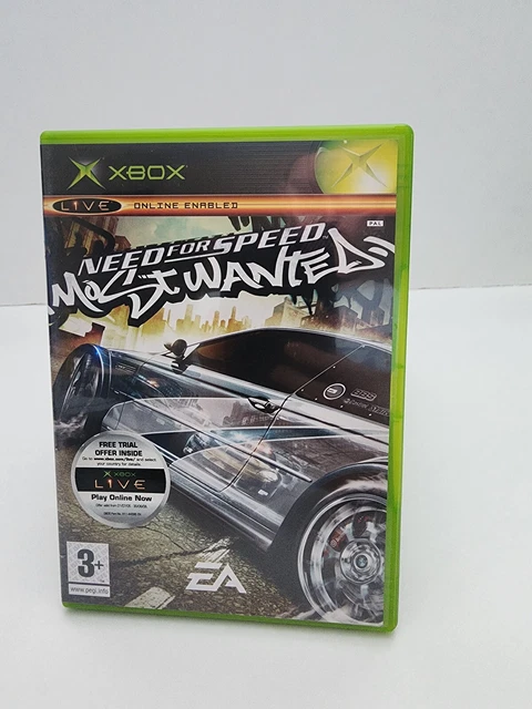 NEED FOR SPEED Most Wanted NFS Microsoft Original Xbox OG Game PAL EUR ...