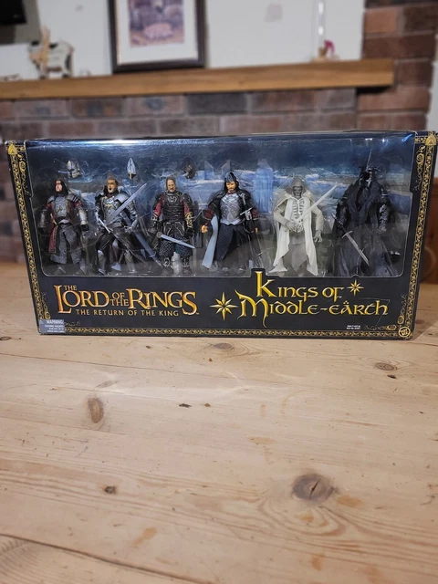 TOYBIZ THE LORD of the Rings Kings of Middle-Earth 6 figure set Aragorn ...