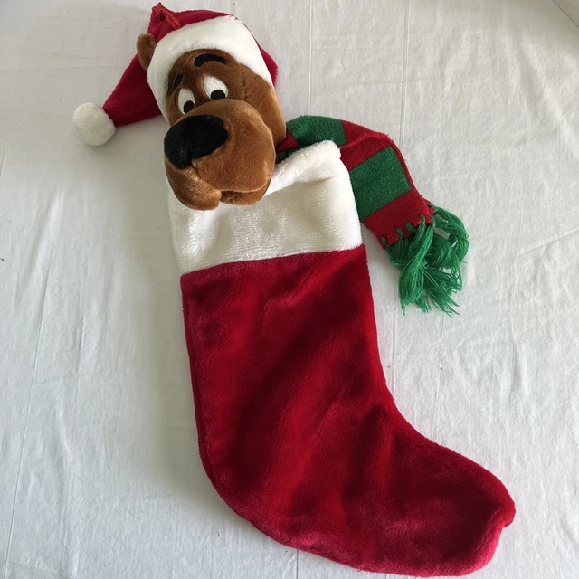 SCOOBY DOO CHRISTMAS stocking by Warner Bros studio store 1997 vtg ...