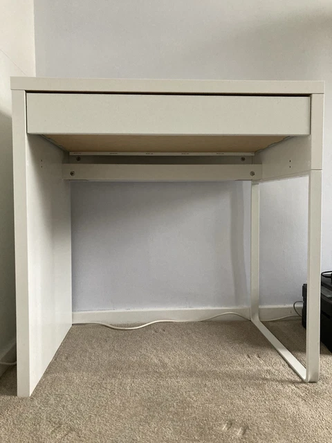 IKEA MICKE DESK White 73 x 50 x 75cm - Excellent Condition £12.59 ...