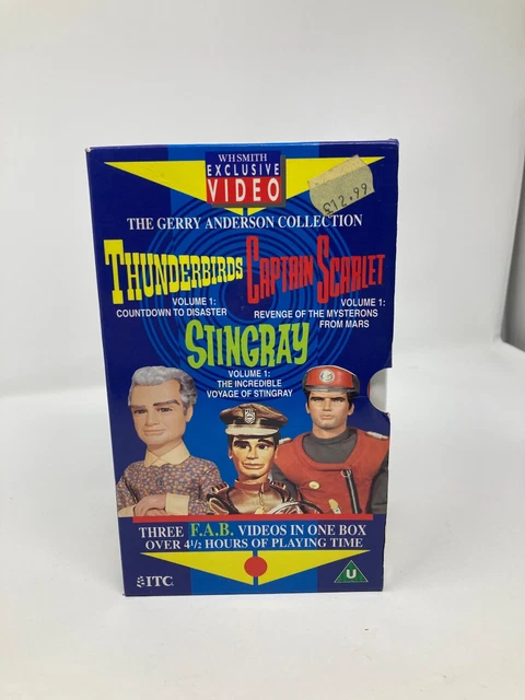 THE GERRY ANDERSON Collection VHS - Thunderbirds, Captain Scarlet ...