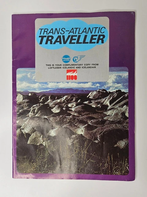 VTG TRANS ATLANTIC Traveller Guide Airlines In Flight Complimentary ...