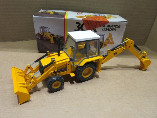 NZG JCB 3CX Backhoe Loader Grey Cab Loader Model Rare Jcb 3Cx Rare £123 ...
