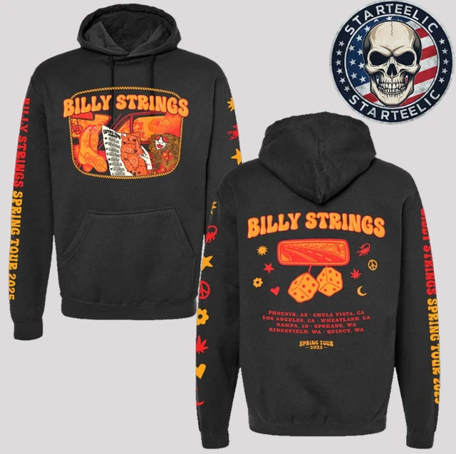 BILLY STRINGS SPRING Tour 2025 May Dates Billie Buck Outlaw Tour 3D ...