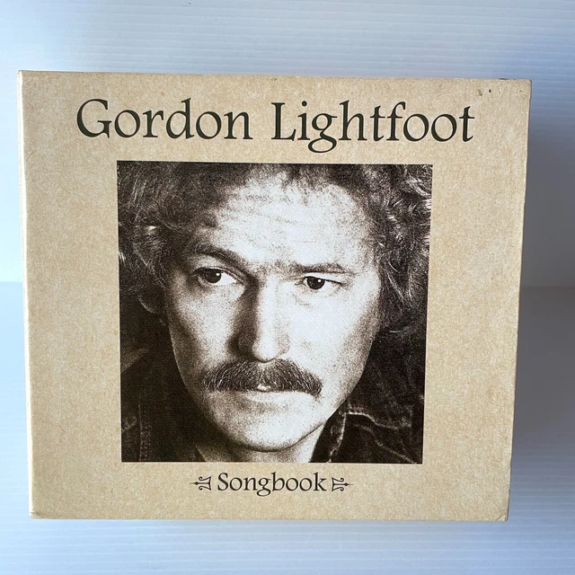 GORDON LIGHTFOOT SONGBOOK 4 CD Box Set 1999 Anthology Warner Archives ...