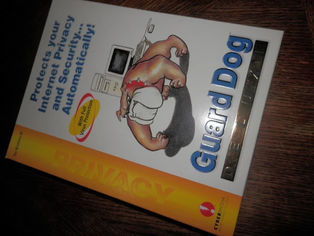 MCAFEE GUARD DOG Deluxe Windows 95, logiciel de sécurité Internet ...