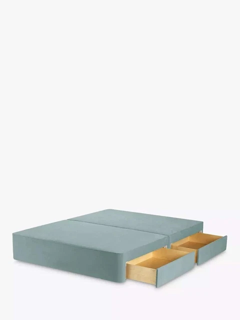 JOHN LEWIS POCKET Sprung 4 Drawer Divan Base, Double, Soft Touch ...