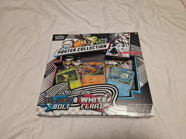 POKEMON TCG BLACK Bolt and White Flare Poster Collection Packs Sealed £ ...