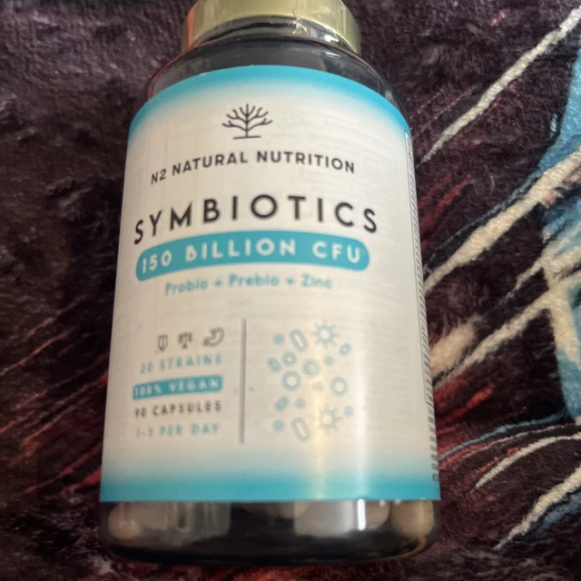 N2 NATURAL NUTRITION Symbiotics 150 Billion Cfu £15.28 - PicClick UK