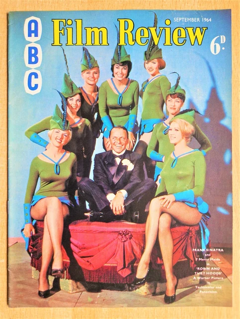 ABC FILM REVIEW Magazine Sept 1964 Frank Sinatra Tarzan Oliver Reed ...