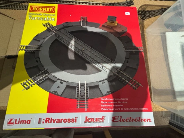 HORNBY MOTORISED TURNTABLE R070 OO Gauge Model Railway £62.60 - PicClick UK