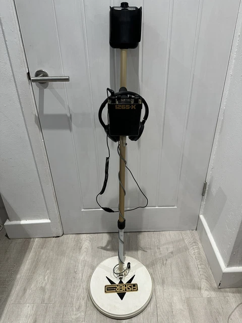 RETRO 1980S FISHER M Scope 1265-X Metal Detector With Garrett ...