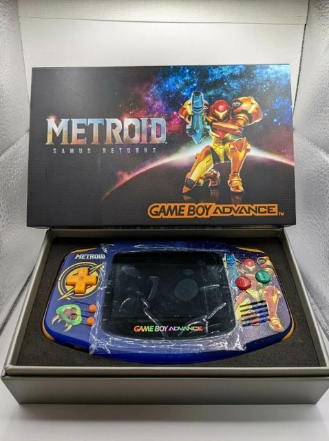 GAMEBOY ADVANCE GBA New IPS V2 Screen New Metroid Shell Custom Display ...