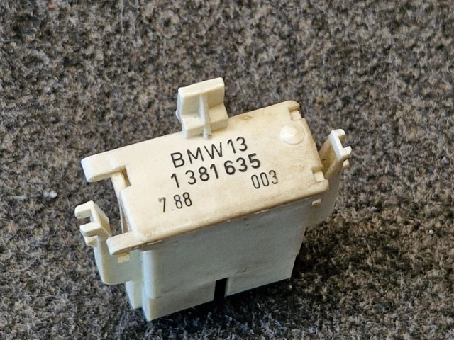 ORIGINAL BMW E30 6 Cylinder Coding Plug Speedometer Instrument Cluster ...