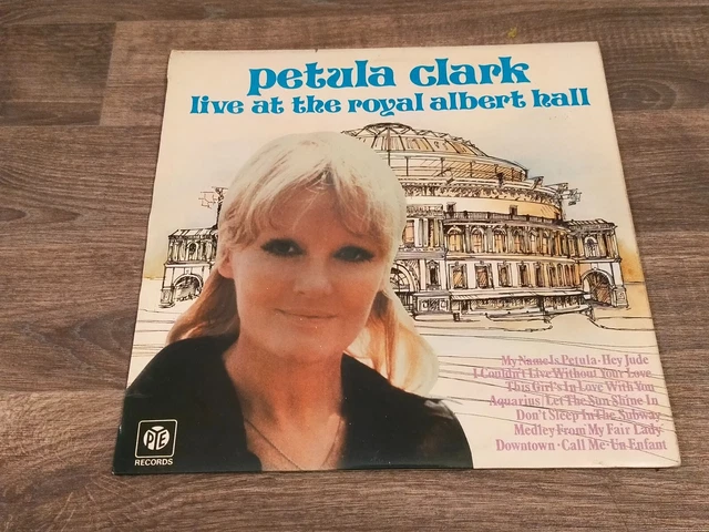 PETULA CLARK - Live At The Royal Albert Hall - 12" Vinyl LP Album EUR 3 ...