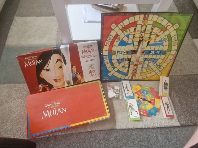 WALT DISNEY CLASSICS Mulan Magical Board Game Missing Instructions $5. ...