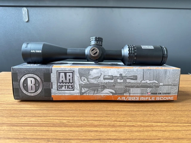 BUSHNELL AROPTICS 3-12X40MM Rifle Scope Drop Zone Reticle With Target ...