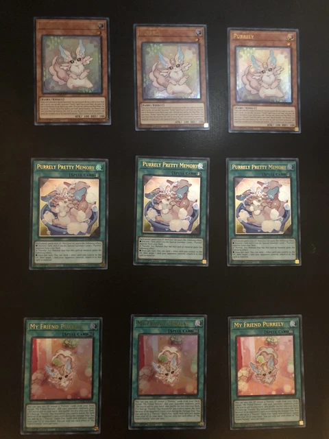 PURRELY DECK CORE Main Deck + Extra Deck NM (Dark World And Slacker Magician LP) $220.00 ...