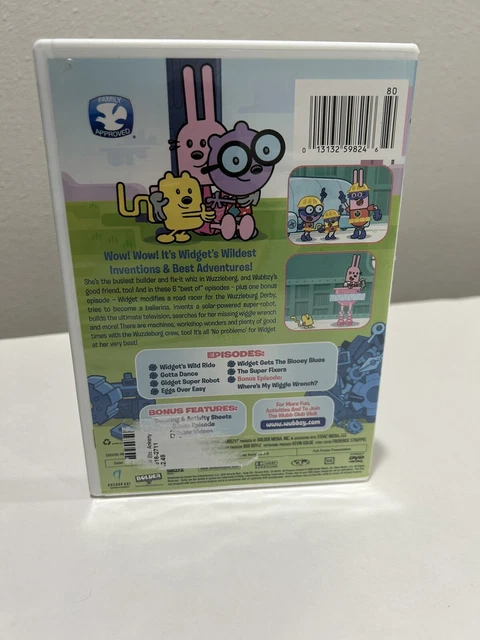WOW! WOW! WUBBZY! Best Of Widget! DVD 7 Episodes - Nick Jr VERY GOOD £2 ...