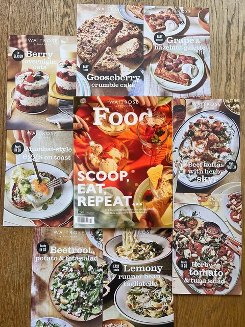 WAITROSE FOOD MAGAZINE July 2025 ~ Cooking Baking Recipes + 8 JULY ...