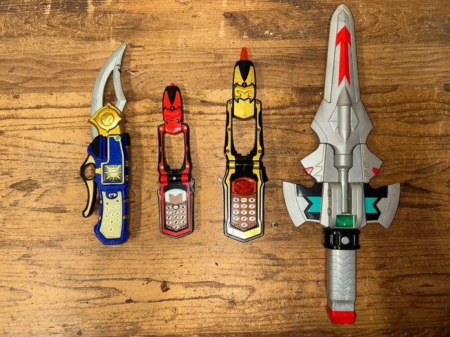 POWER RANGERS MYSTIC Force Weapons Morpher solar cell Bundle £40.22 ...