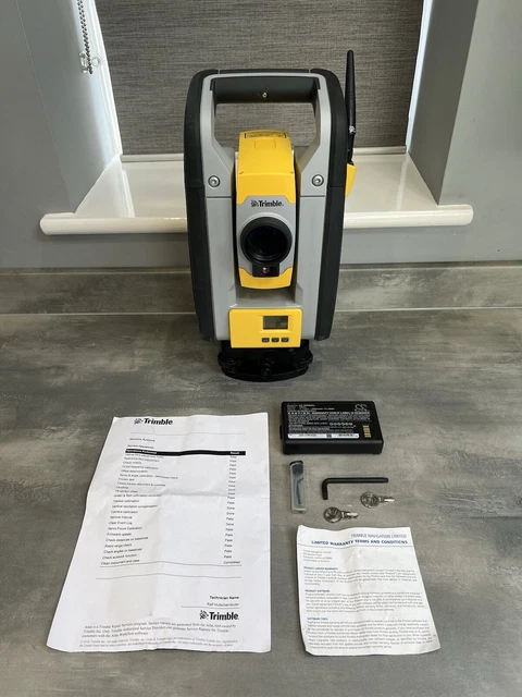 TRIMBLE RTS873 ROBOTIC Total Station With Case Keys & Battery ...