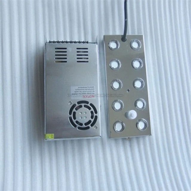 3000ML/H 10 HEADS Fogger Humidifier +Transformer New Ultrasonic Mist ...