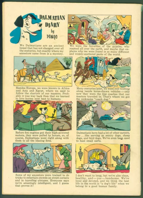 Vtg 1961 Dell Comics Four Color 1183 Vg Walt Disneys 101 Dalmations