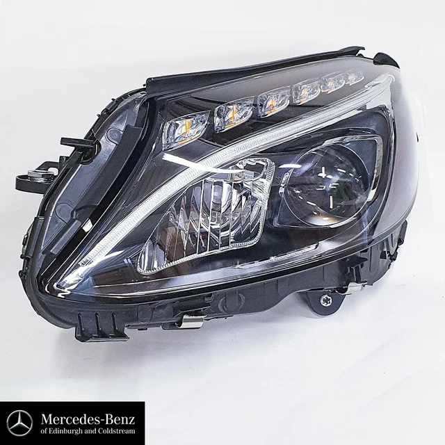 GENUINE MERCEDES-BENZ C-CLASS W205 LED High Performance Headlight Left ...
