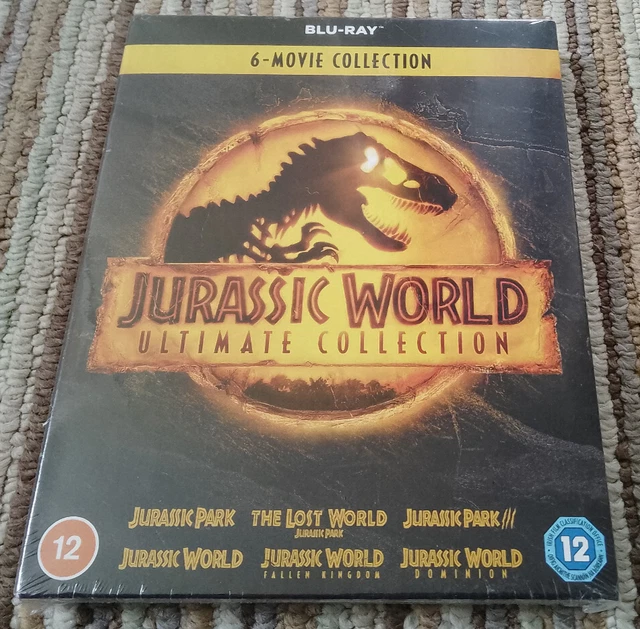 JURASSIC WORLD ULTIMATE Collection (Blu-ray, 2022) Jurassic Park ...