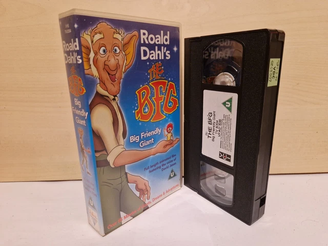 ROALD DAHL'S - The BFG - Big Friendly Giant - PAL VHS Video Tape (A406 ...