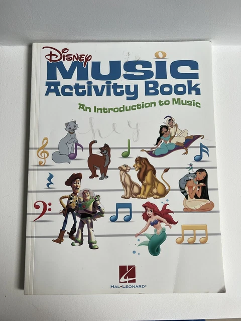 DISNEY MUSIC SONG Activity Book Introduction to Music Sharon Stosur ...
