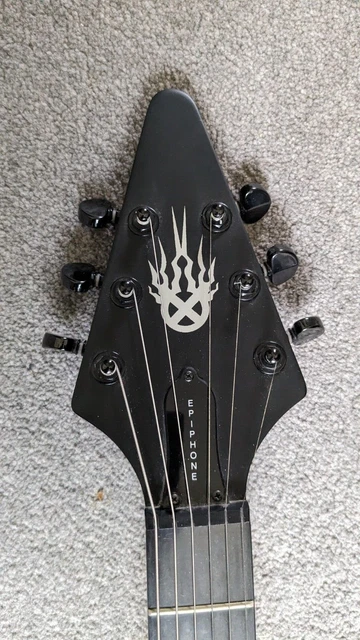EPIPHONE FLYING V Wayne Static signature Guitar £750.00 - PicClick UK