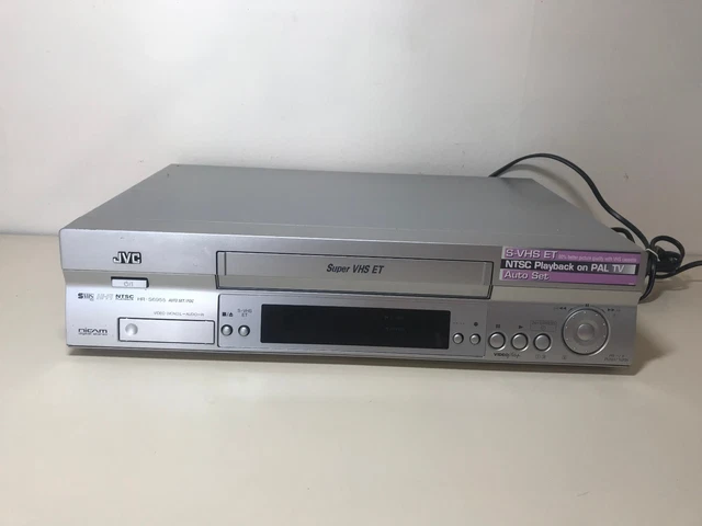 JVC HR-S6955 SUPER VHS VCR Video Player - S-VHS Super VHS Playback - W ...