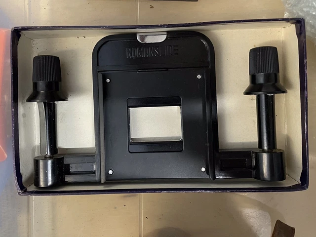 VINTAGE PHOTOGRAPHY ROMANSLIDE 35mm Slide Projector Fitting Japanese ...