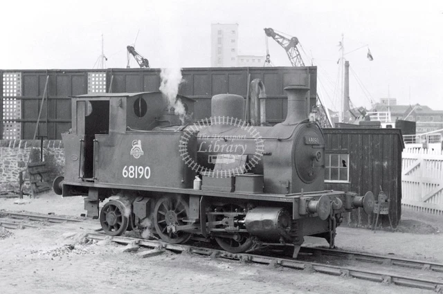 PHOTO BR BRITISH Railways Steam Locomotive Class Z4 68190 at Aberdeen ...