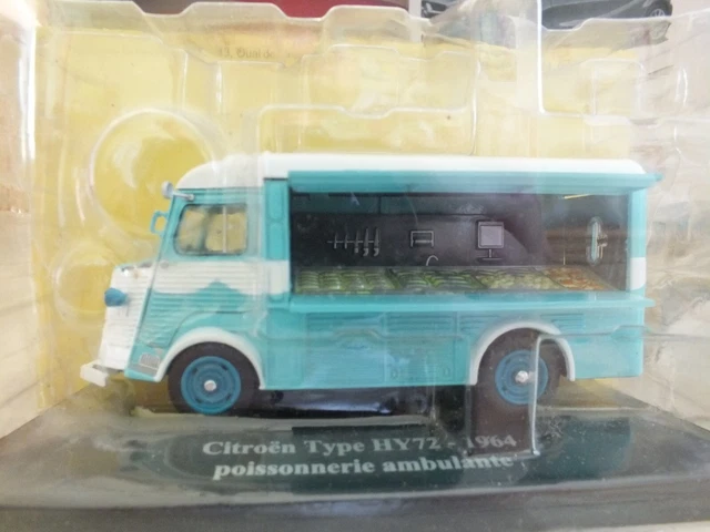 CITROEN TYPE HY72 poissonerie ambulante (1964) 1/43 Eligor - Hachette ...