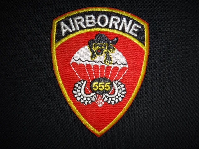 ARMÉE AMÉRICAINE 555TH Parachute Infanterie Bataillon Airborne Patch ...