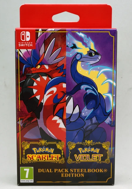 NINTENDO SWITCH POKEMON Scarlet Violet Double Pack limited card JP SW ...