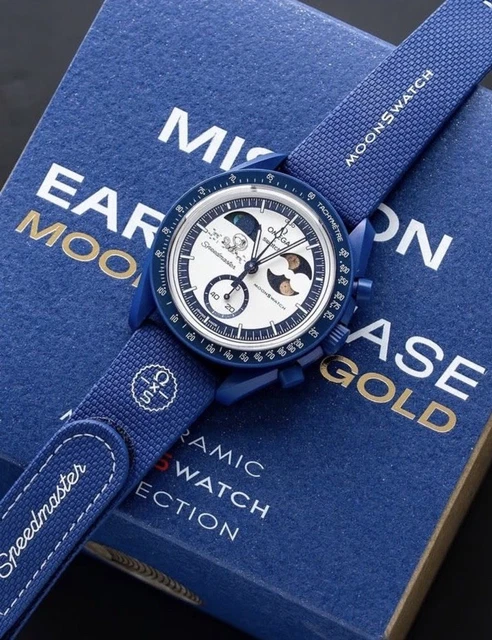 SWATCH OMEGA MOONSWATCH Mission To Earthphase Moonshine Gold Snoopy PreOrder EUR 579,99 ...