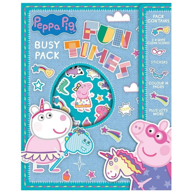 PEPPA PIG BUSY Pack Activity Pack Kids Activity Stickers Stocking ...